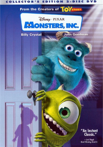 Monsters, Inc. (DVD 2001) | DVD Empire