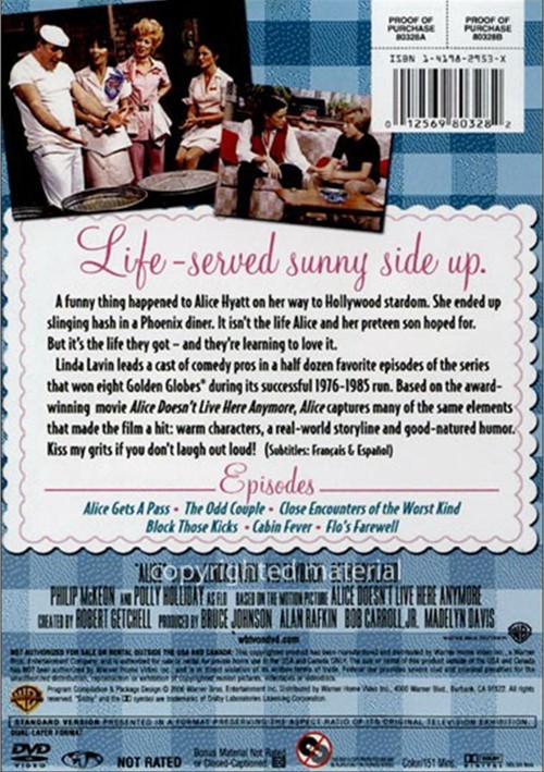 Television Favorites: Alice (DVD 1976) | DVD Empire