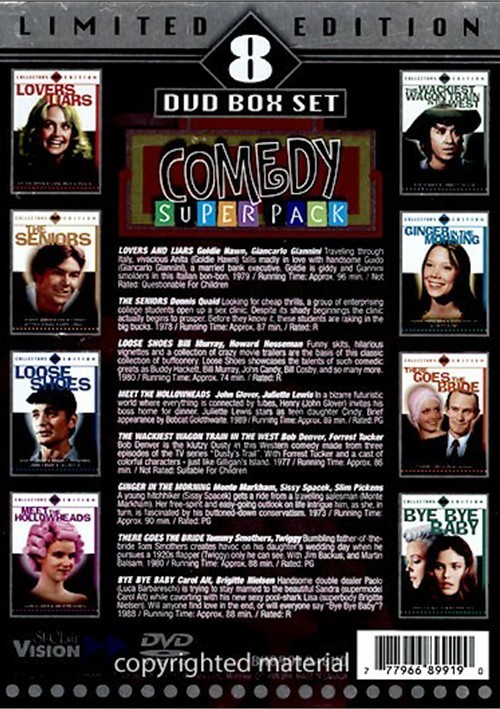 Comedy Super Pack: Limited Edition 8 DVD Box Set (DVD) | DVD Empire