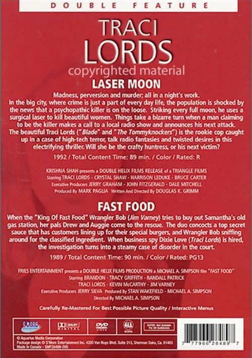 Traci Lords: Laser Moon / Fast Food (2 Pack) (DVD) | DVD Empire