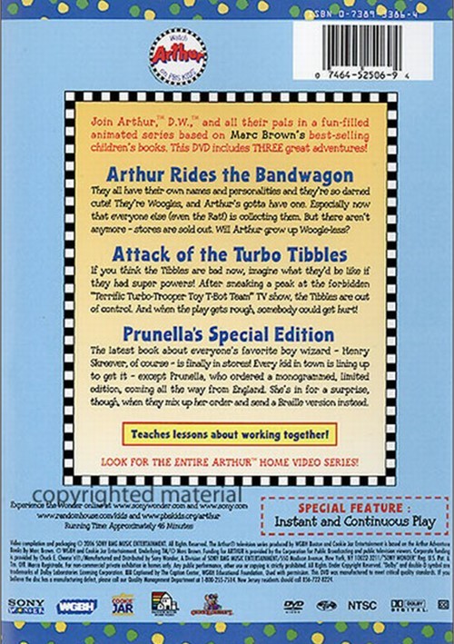 Arthur Rides The Bandwagon (DVD 2006) | DVD Empire