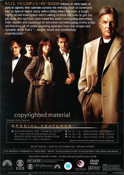 NCIS: The Complete First Season (DVD 2003) | DVD Empire