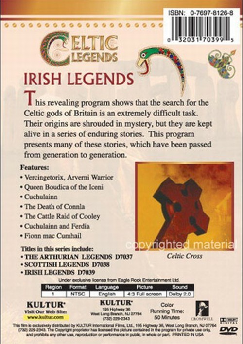 Celtic Legends: Irish Legends (DVD) | DVD Empire