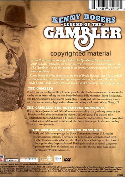 Kenny Rogers: Legend Of The Gambler (DVD) | DVD Empire