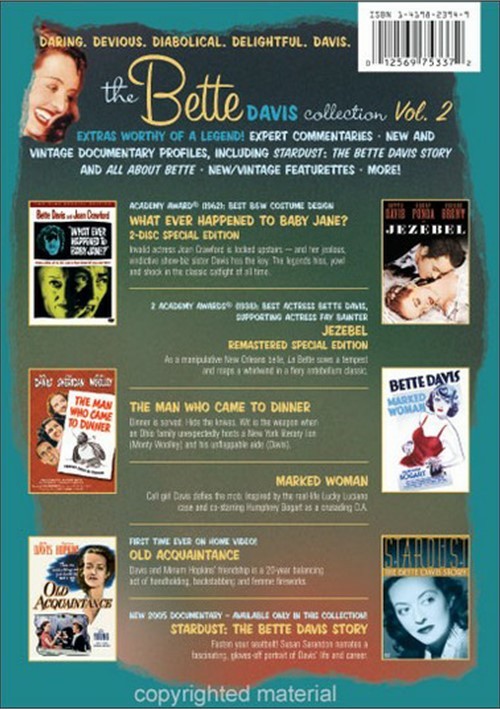 Bette Davis Collection, The: Volume 2 (DVD) | DVD Empire