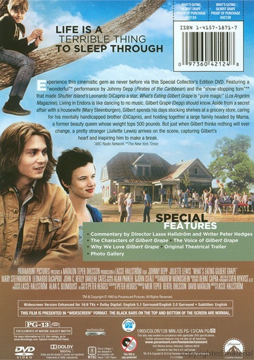 What's Eating Gilbert Grape: Special Collector's Edition (DVD 1993 ...