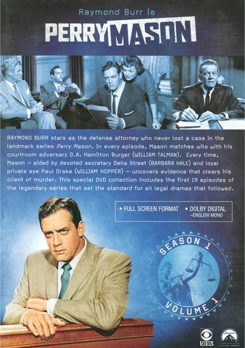 Perry Mason: Season 1 - Volume 1 (DVD 1957) | DVD Empire