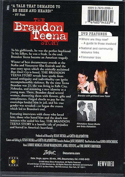Brandon Teena Story (DVD 1998) | DVD Empire