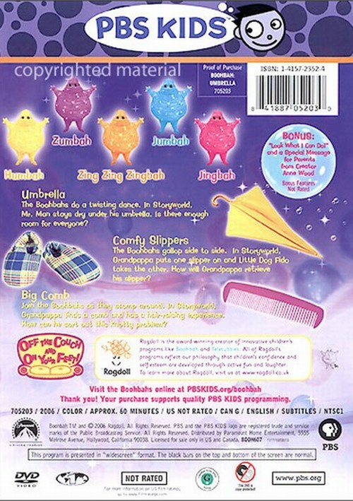Boohbah: Umbrella (DVD 2006) | DVD Empire