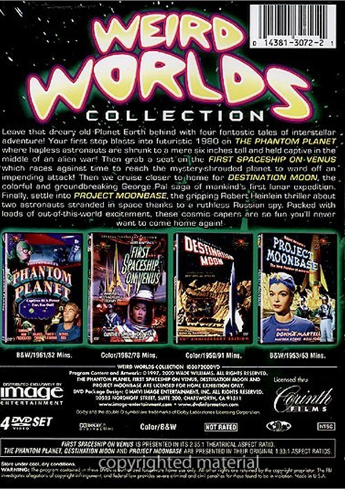 Weird Worlds Collection (DVD 2006) | DVD Empire