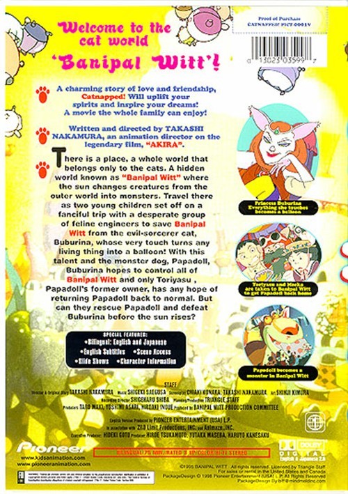 Catnapped! The Movie (DVD 1995) | DVD Empire