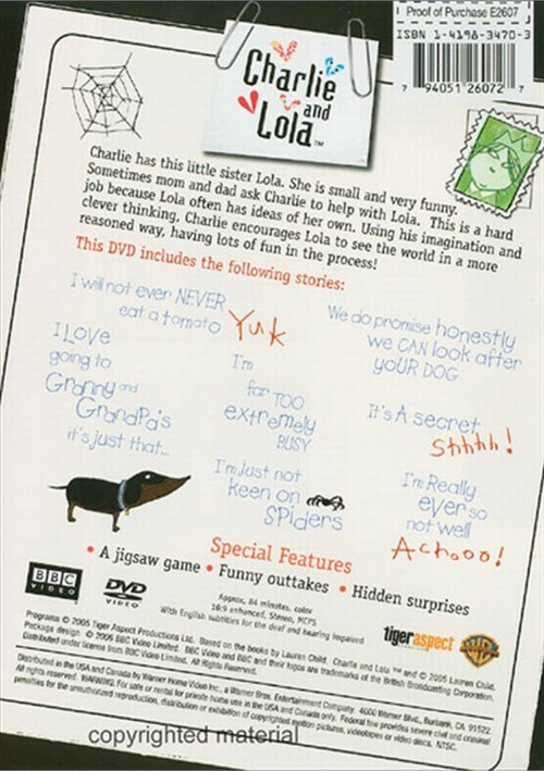 Charlie & Lola: Volume 1 (DVD 2005) | DVD Empire