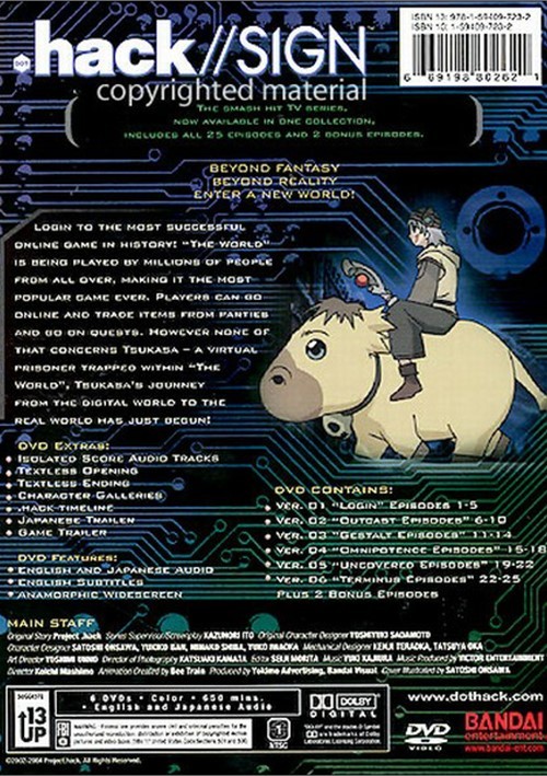 .hack//Sign: Anime Legends Complete Collection (DVD 2002) | DVD Empire
