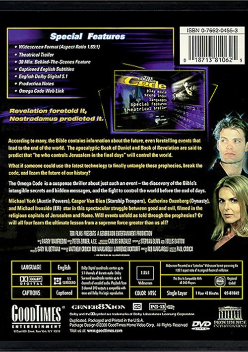 Omega Code, The (DVD 1999) | DVD Empire