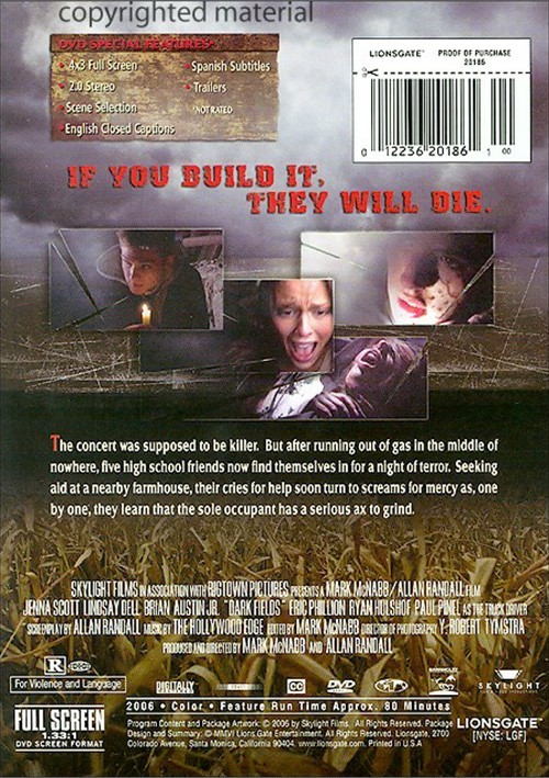 Dark Fields (DVD 2006) | DVD Empire