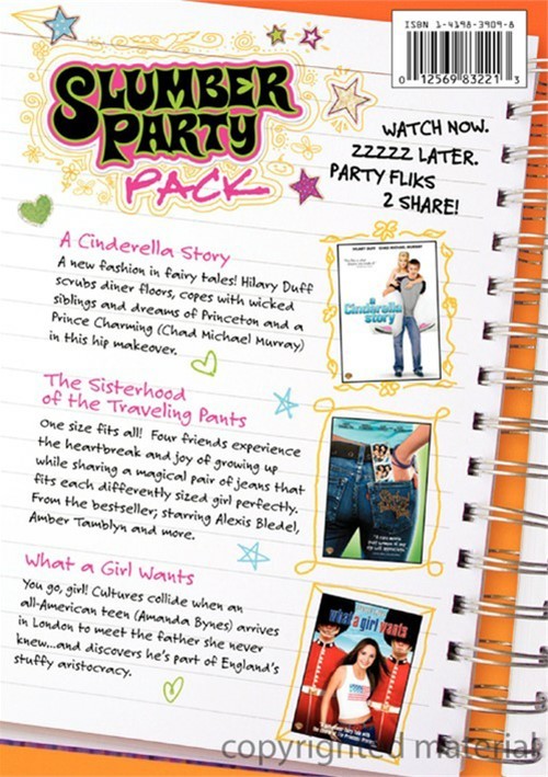 Slumber Party Pack (DVD) | DVD Empire