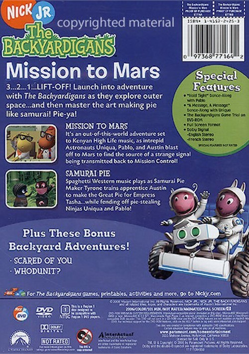 Backyardigans, The: Mission To Mars (DVD 2006) | DVD Empire