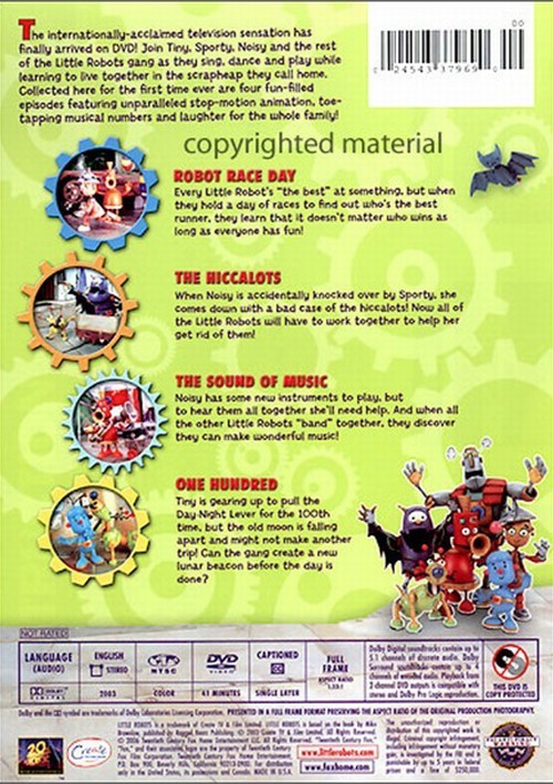 Little Robots: Big Adventures (DVD 2003) | DVD Empire
