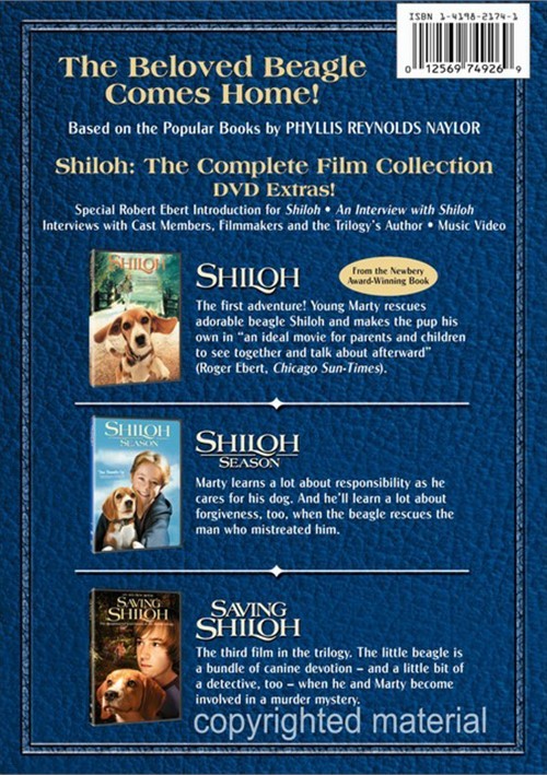 Complete Shiloh Film Collection, The (3 Pack) (DVD) | DVD Empire