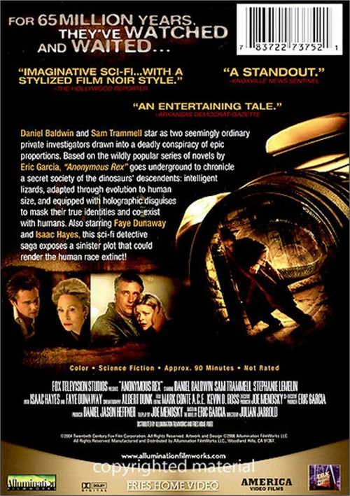 Anonymous Rex (DVD 2004) | DVD Empire