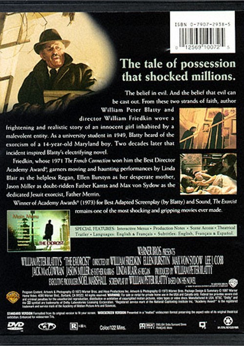 Exorcist, The (DVD 1973) | DVD Empire