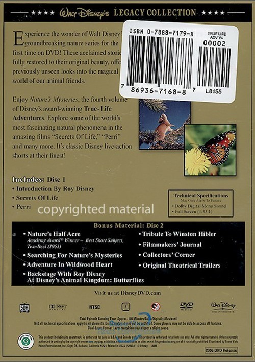 Walt Disney Legacy Collection: True-Life Adventures - Volume 4 (DVD ...