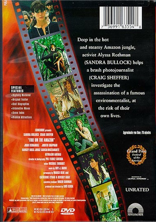 Fire On The Amazon: Unrated (DVD 1993) | DVD Empire
