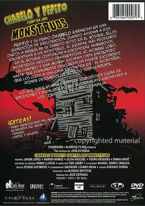 Chabelo Y Pepito: Contra Los Monstruos (DVD 1973) | DVD Empire
