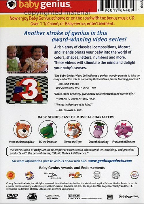 Baby Genius: Mozart And Friends (DVD 2005) | DVD Empire