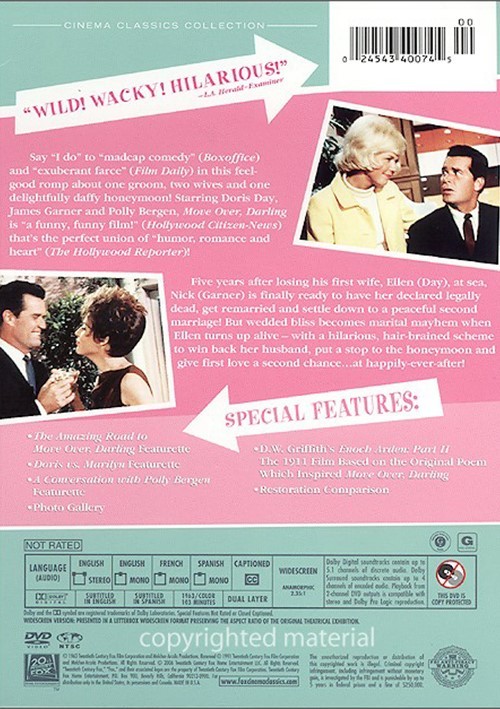 Move Over, Darling (DVD 1963) | DVD Empire
