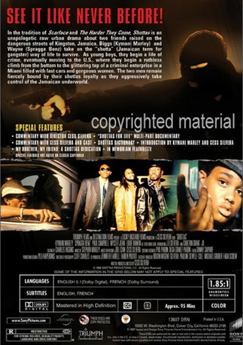 Shottas: 2 Disc Special Director's Edition (DVD 2002) | DVD Empire