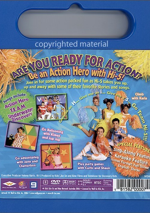 Hi-5: Action Heroes (DVD 2006) | DVD Empire