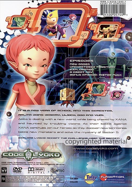 Code Lyoko Season 2: Volume 1 (DVD) | DVD Empire