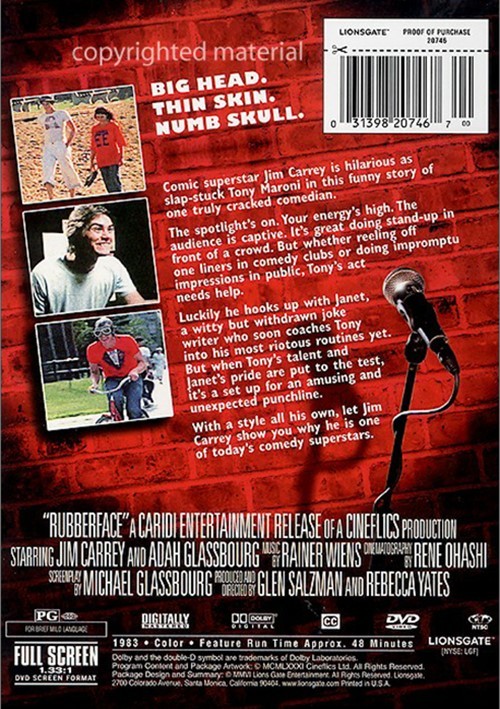 Rubberface (DVD 1983) | DVD Empire