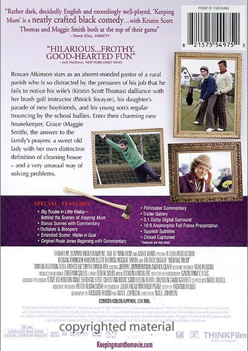 Keeping Mum (DVD 2005) | DVD Empire