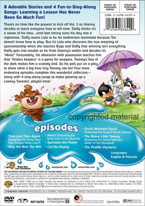 Baby Looney Tunes: Volume 3 - Puddle Olympics (DVD) | DVD Empire