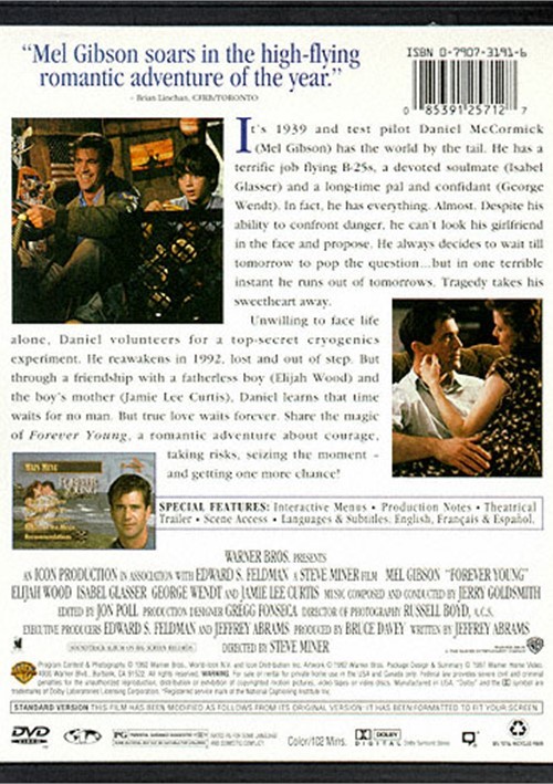 Forever Young (DVD 1992) | DVD Empire