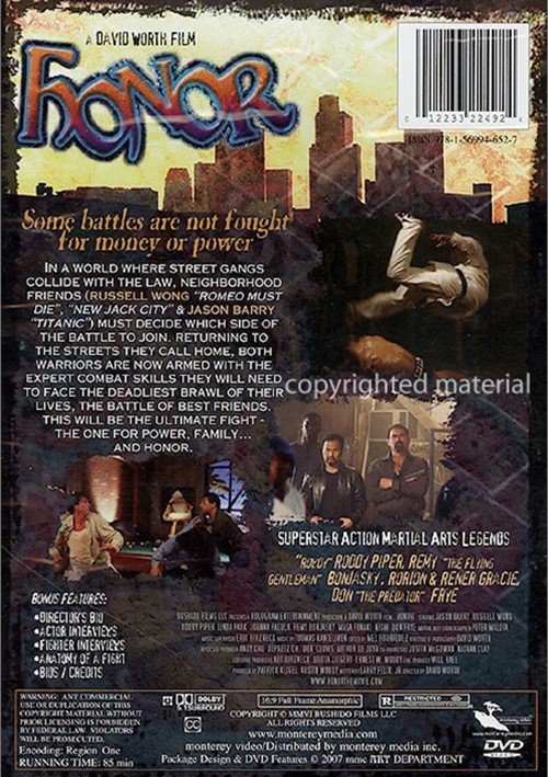 Honor (DVD 2006) | DVD Empire