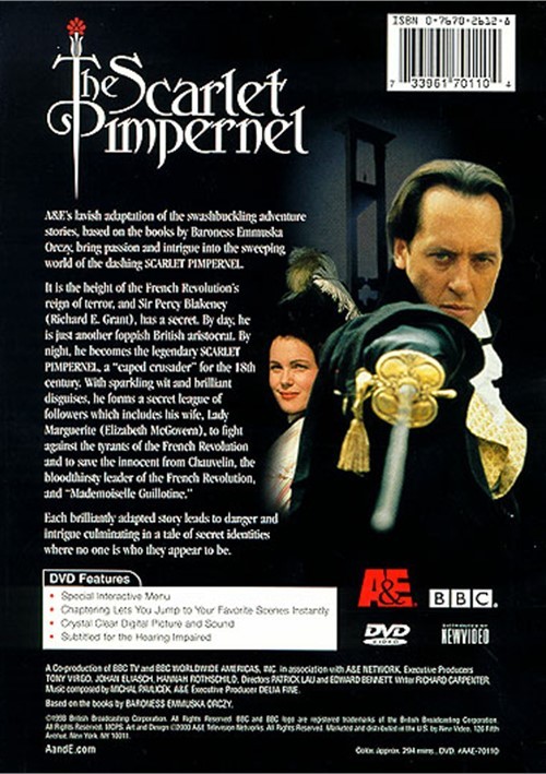 Scarlet Pimpernel, The (A&E) (DVD 1998) | DVD Empire
