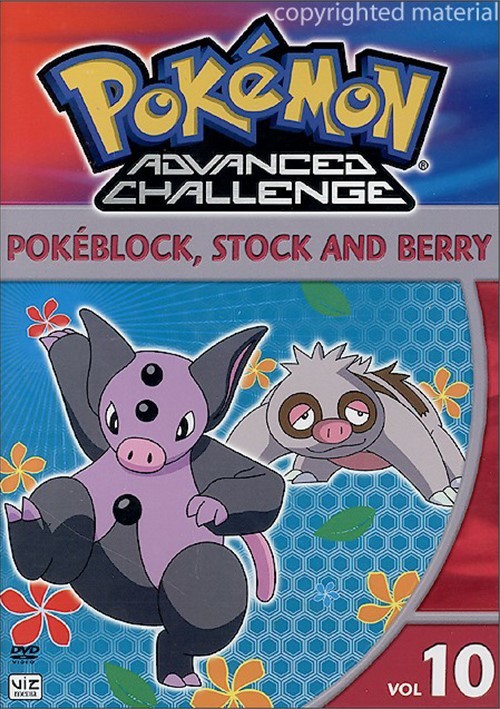 Pokemon Advanced Challenge: Pokeblock, Stock And Berry - Volume 10 (DVD ...