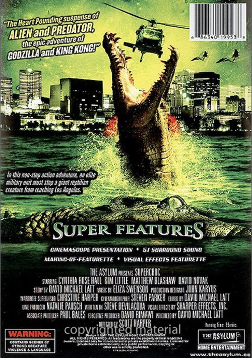Supercroc (DVD 2006) | DVD Empire