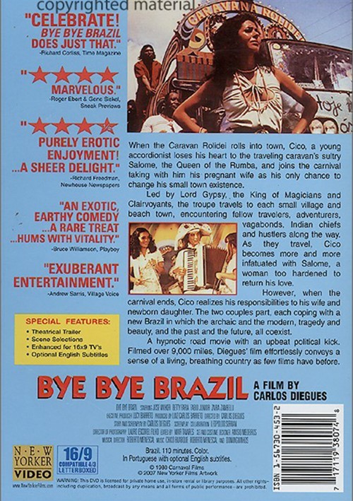 Bye-Bye Brazil (DVD 1979) | DVD Empire