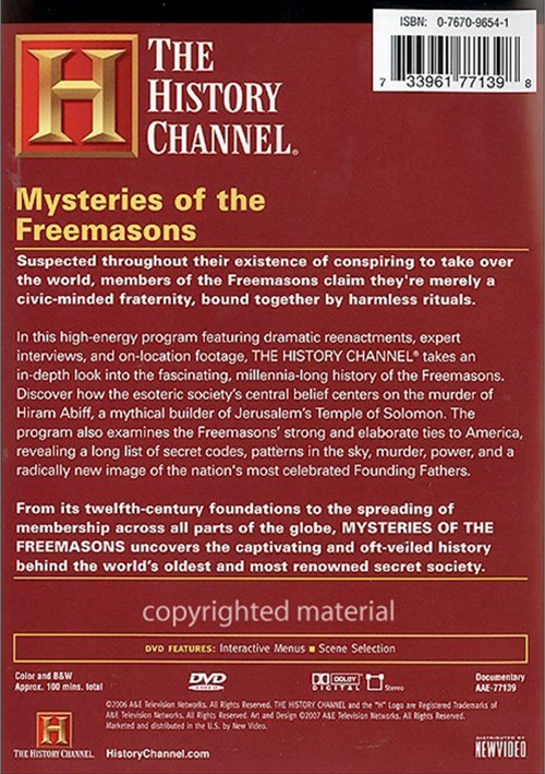 Mysteries Of The Freemasons (DVD) | DVD Empire