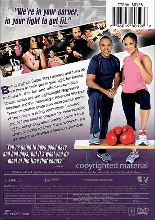 Sugar Ray Leonard & Laila Ali: Knockout Two-Pack (DVD) | DVD Empire