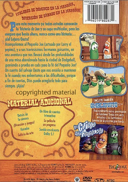 Veggie Tales: La Balada Del Pequeno Joel (Ballad Of Little Joe) (DVD ...