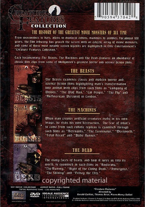 Creature Features Collection (DVD) | DVD Empire