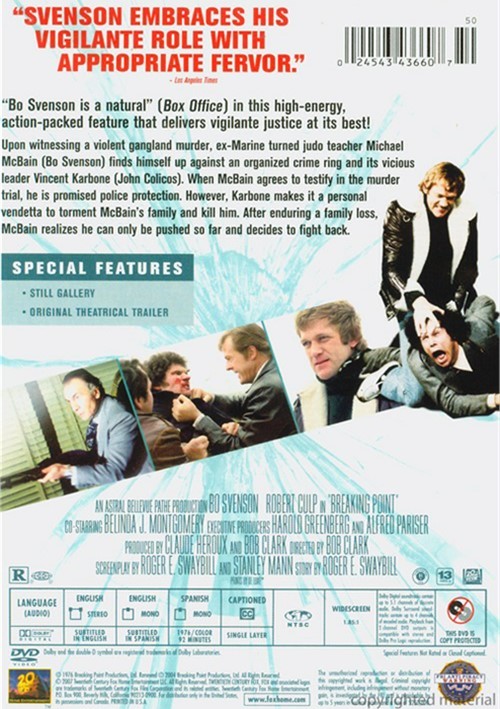 Breaking Point (DVD 1976) | DVD Empire