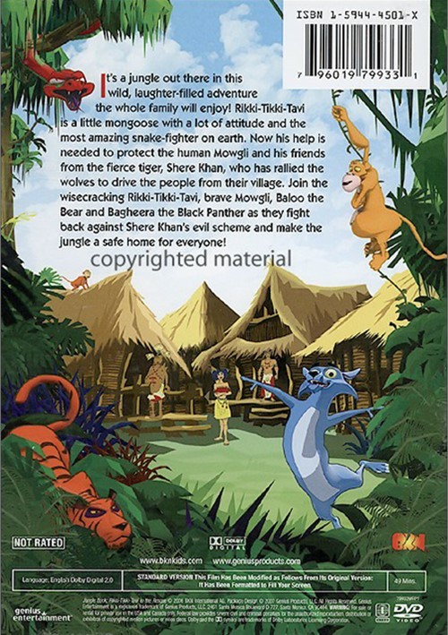 Jungle Book: Rikki-Tikki-Tavi To The Rescue (DVD 2006) | DVD Empire