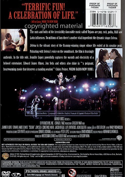 Selena (DVD 1997) | DVD Empire