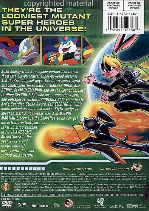 Loonatics Unleashed: Season 2 (DVD) | DVD Empire